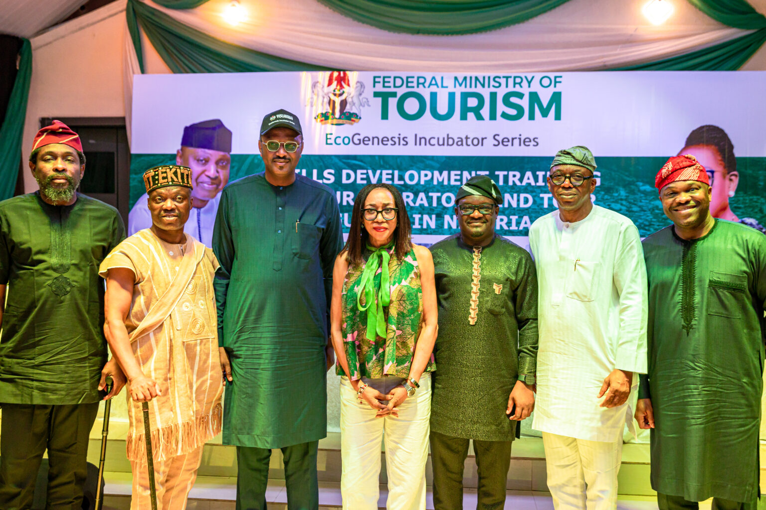 Minister of Tourism, Lola Ade-John Visits Ikogosi Warm Springs Resort ...